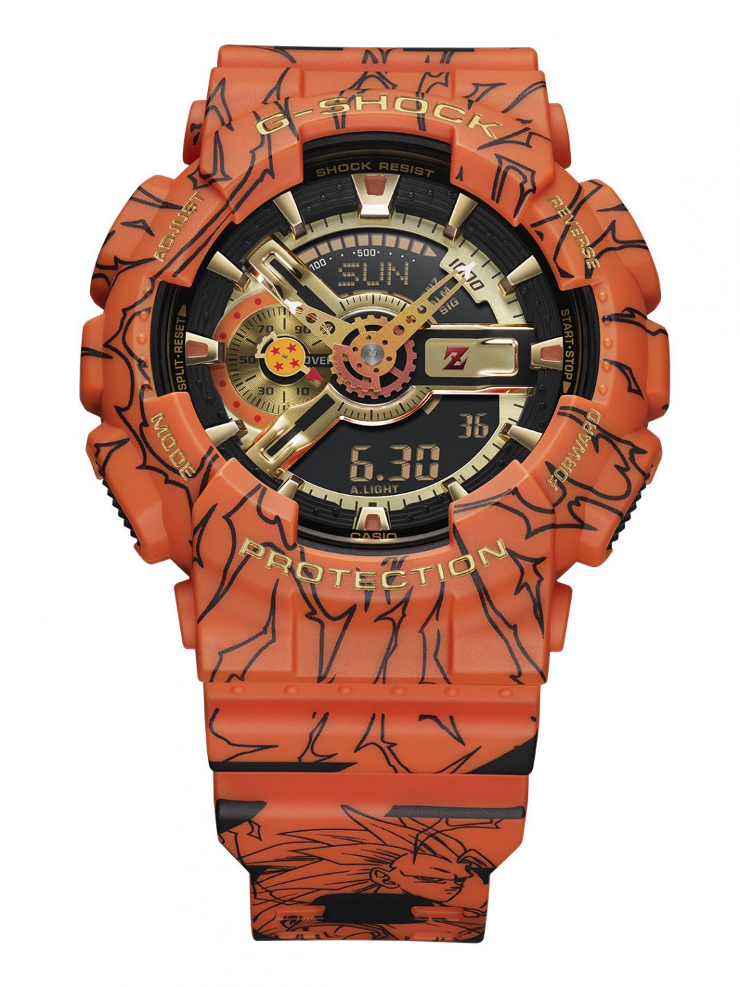 Dragon Ball Z x G-SHOCK GA-110JDB - The Kickz Stand