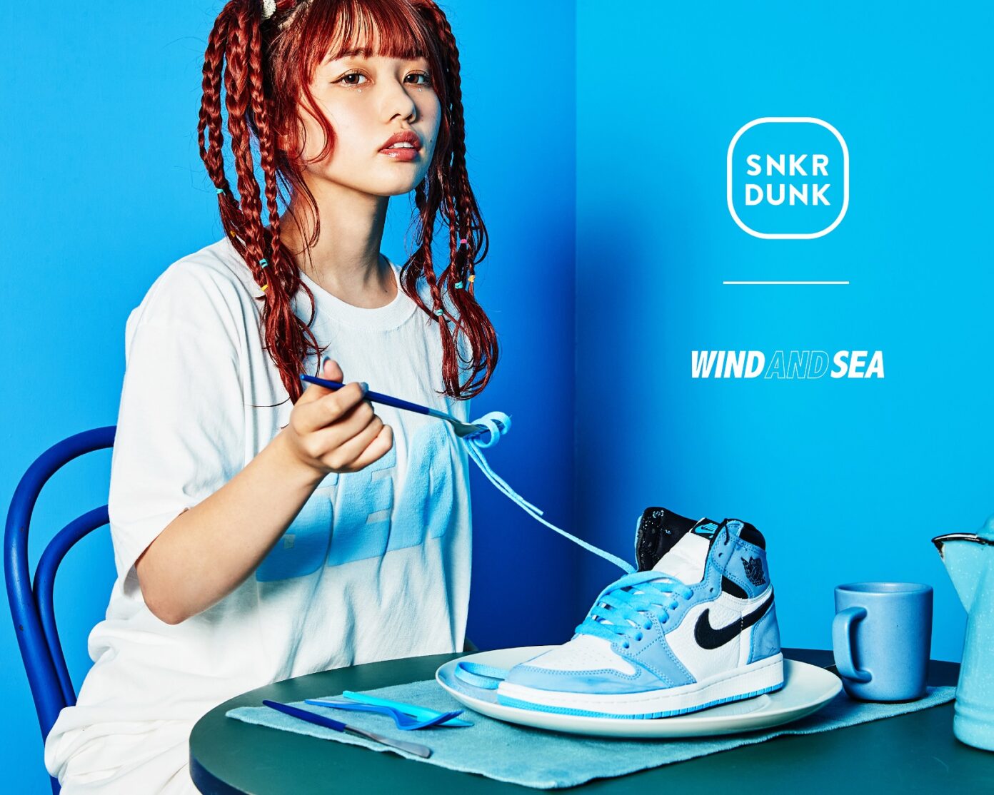 WIND AND SEA x SNKRDUNK Collection - The Kickz Stand