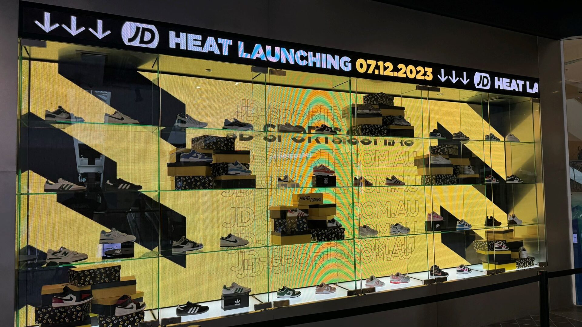 JD Sports Broadway Grand Opening - The Kickz Stand