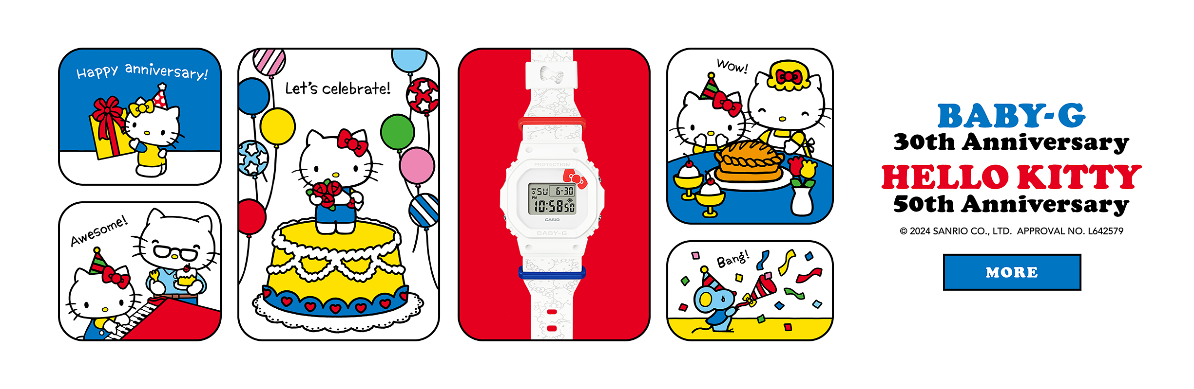 HELLO KITTY x BABY-G - The Kickz Stand