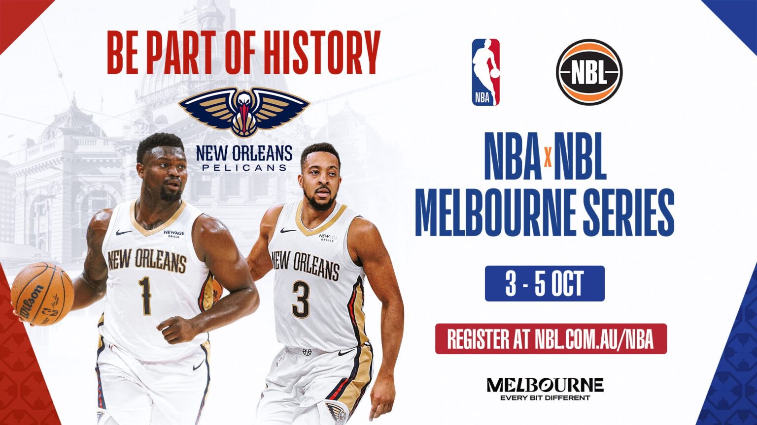 NBA x NBL Melbourne Series - The Kickz Stand